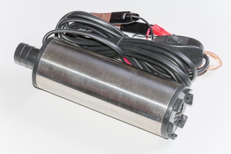 Electric Water Pump Metal Silver Stock Image - Image of interior, pumps ...