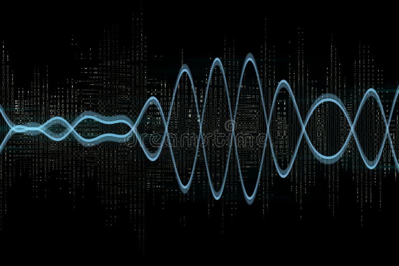 Electric Waves stock illustration. Illustration of electric - 23675498