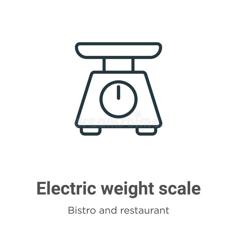 Weight Scale Icon in Filled, Thin Line, Outline and Stroke Style ...
