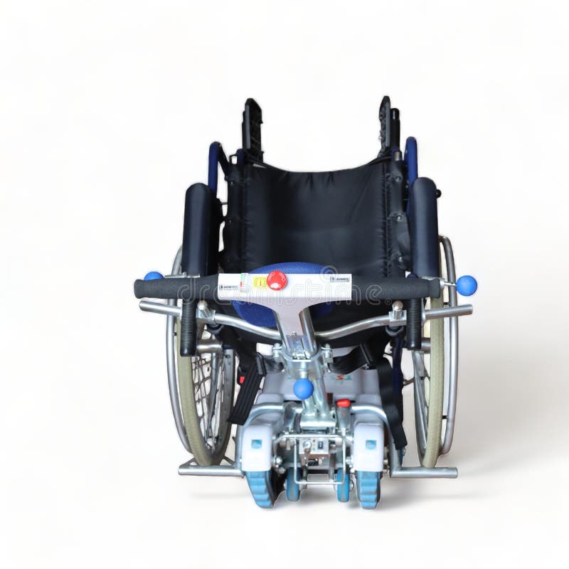Electric Wheelchair for Disabled People on White Background- Stock ... Electric Wheelchair for Disabled People on White Background- Stock ...