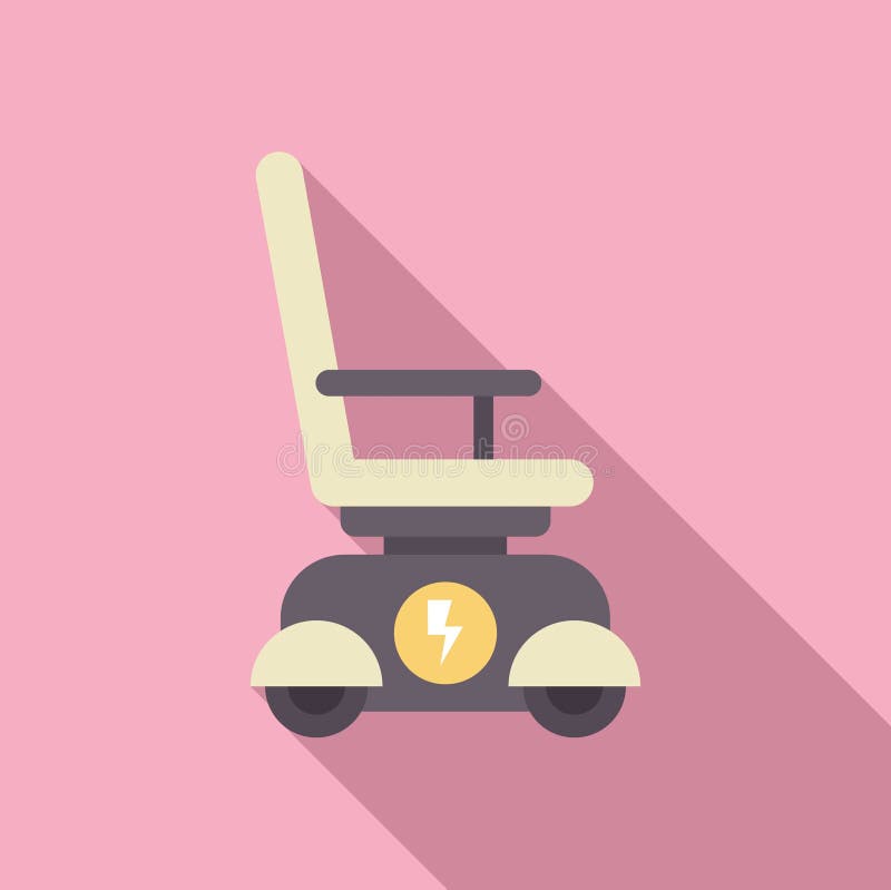 Electric Wheelchair Icon Showing Disability and Mobility Issues Stock ...