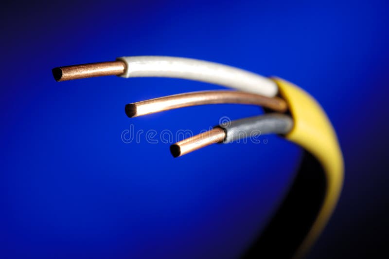 Electric Wire stock image. Image of common, electric, wire - 4763225