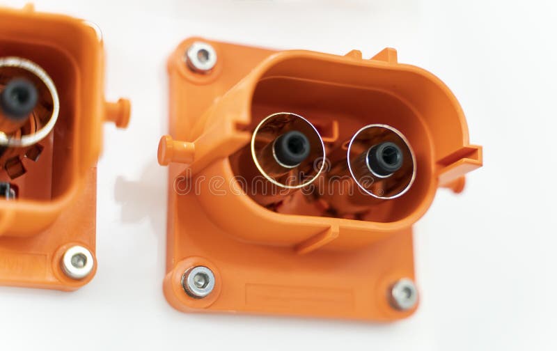 Electric Wire Androbotic Plug Cables Connected at Control Box for Robot ...