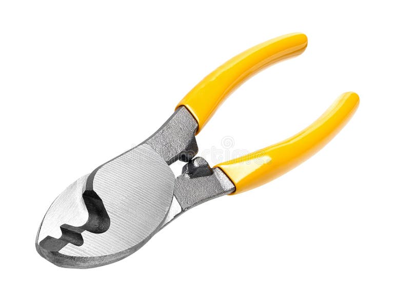 Electric Wire Cable Cutter Plier Stock Photo - Image of plier, work ...