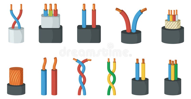 Underground Cable Electricity Stock Illustrations – 834 Underground ...