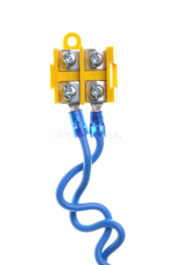 Terminal Block with Connected and Numbered Wires Leaving the Cable ... Terminal Block with Connected and Numbered Wires Leaving the Cable ...