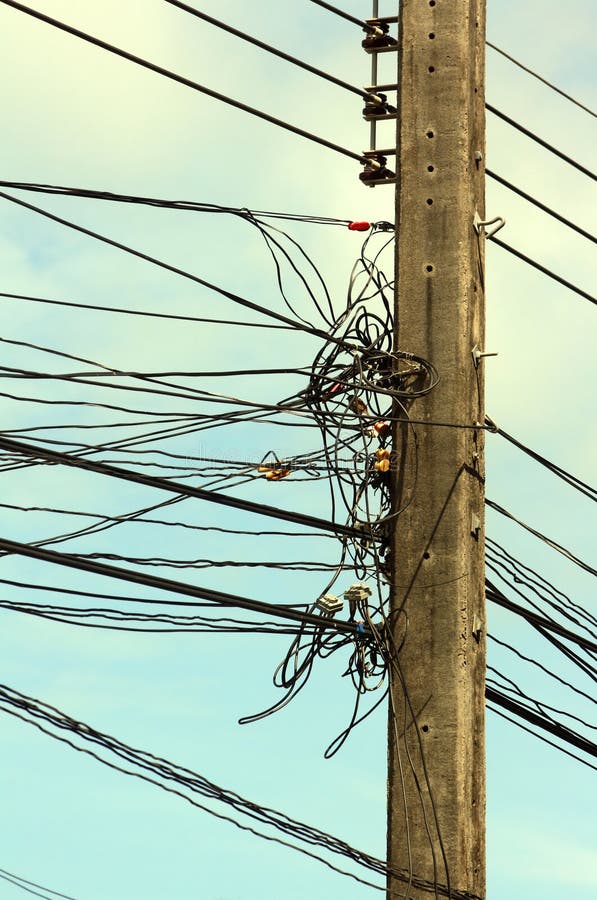 Electric wiring stock image. Image of energy, network - 13500319