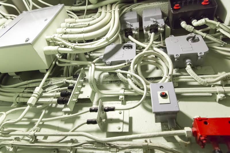 Electric Wiring Cabling Industry Stock Image - Image of industry ...