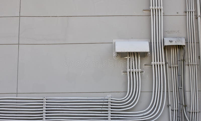 Electric wiring stock photo. Image of construction, cable - 69209644