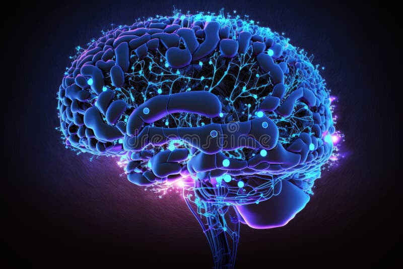 Electrical Activity of the Human Brain, Luminous Areas of the Brain ...