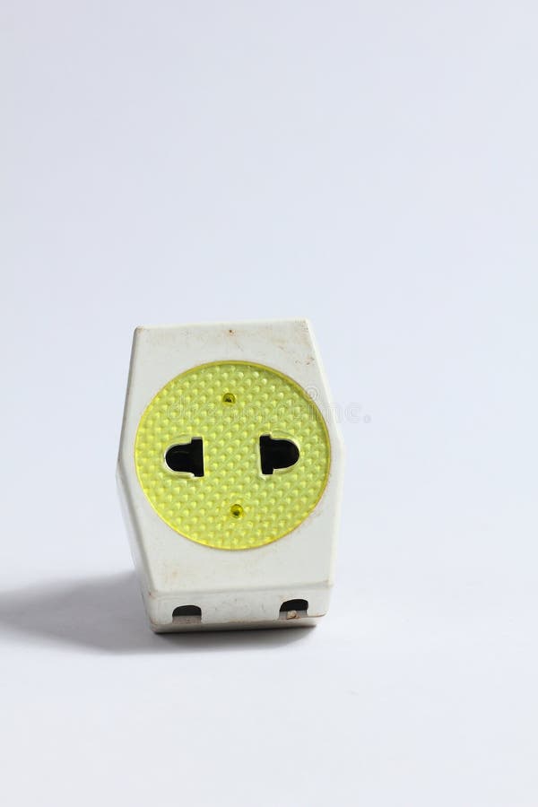 Electrical Adapter Plug Electrical Cable Stock Image - Image of ...