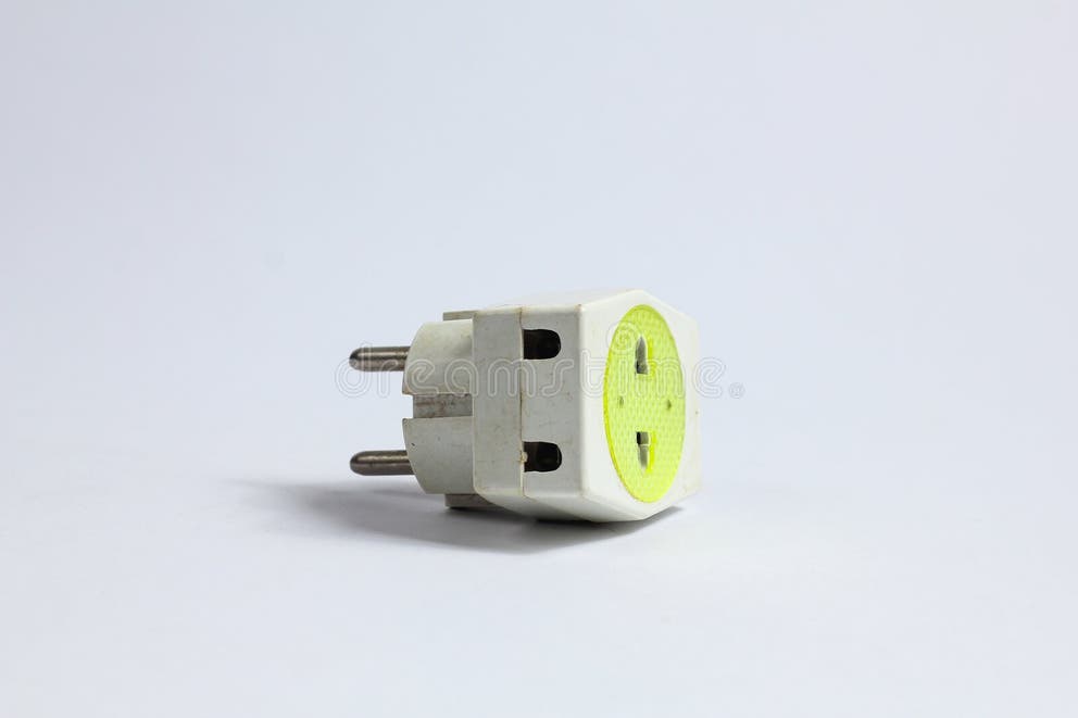Electrical Adapter Plug Electrical Cable Stock Photo - Image of ...