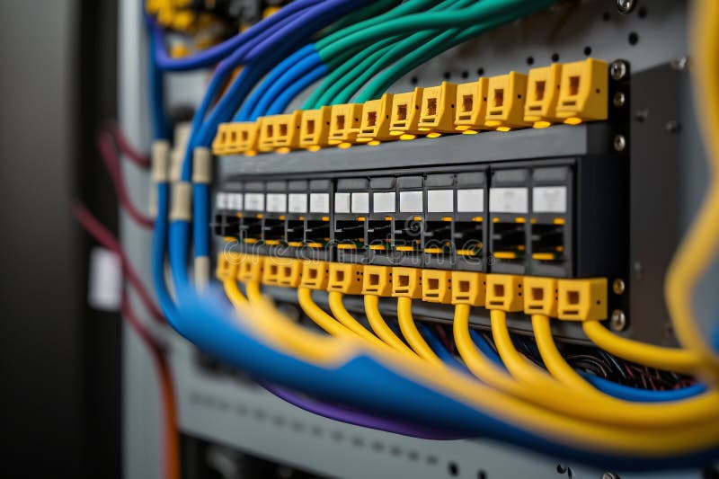 Electrical Automatic Counter with Switches Generative AI Stock ...