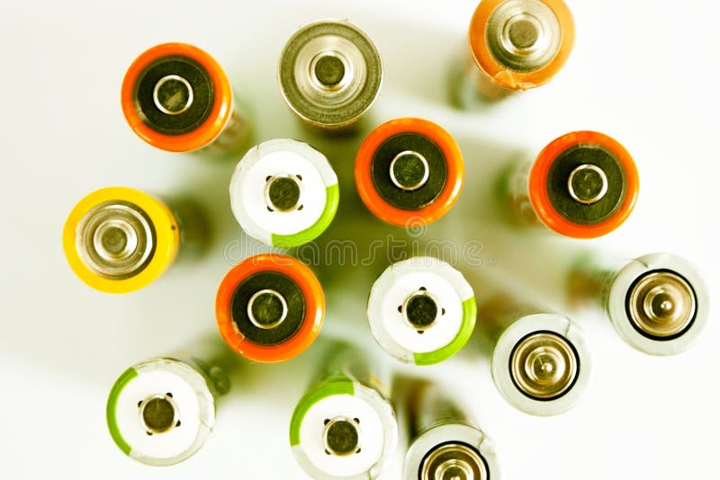 Electrical batteries stock photo. Image of manufacture - 45963000