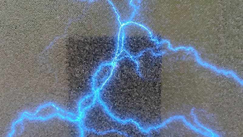 Electrical Blue Electromagnetic Watt Flash Stock Image - Image of flash ...