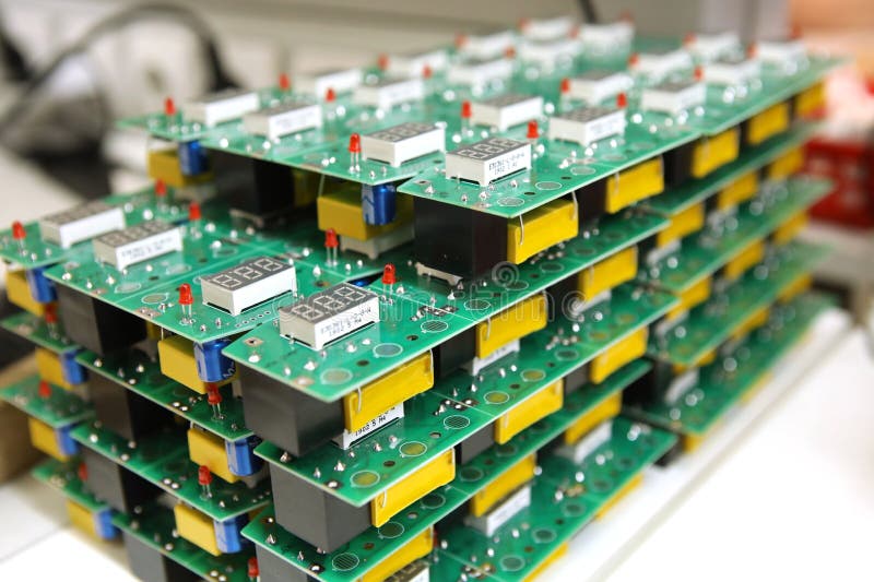 Electrical Boards with Parts for Manual Assembly of an Electrical ...