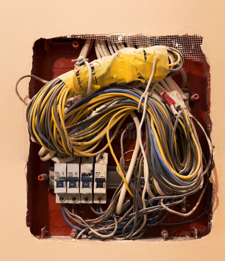 Electric Material For Installation In Housing Stock Photo - Image of ...