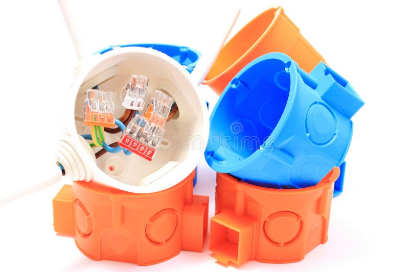 Electrical Box With Cables And Components For Use In Installations ...