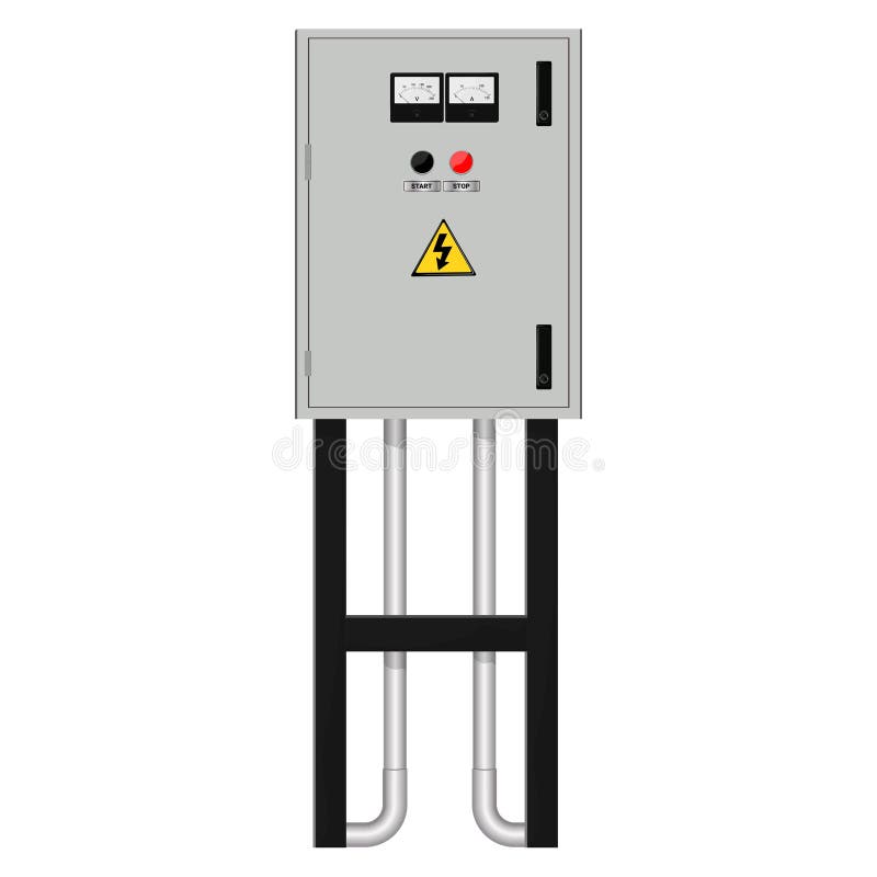 Industrial Electrical Control Panel Stock Illustrations – 1,553 ...