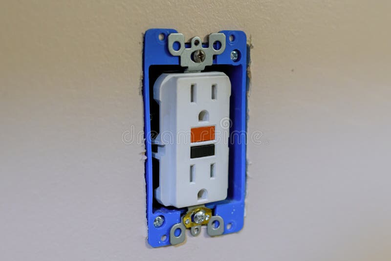 Electrical Box for Switch and Plug with Wires while New House ...