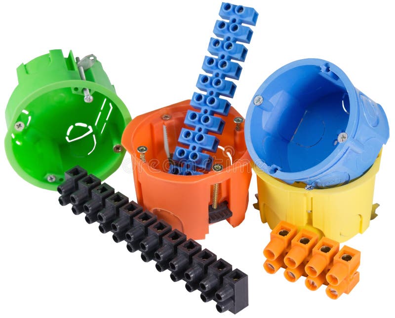 Electrical Boxes and Other Components Using in Electrical Installations ...