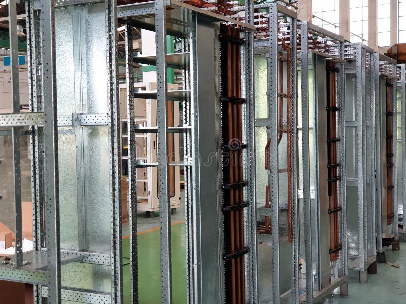 Electrical Bus Bar of MCC Panel at Electrical Panel Factory Stock Image ... Electrical Bus Bar of MCC Panel at Electrical Panel Factory Stock Image ...