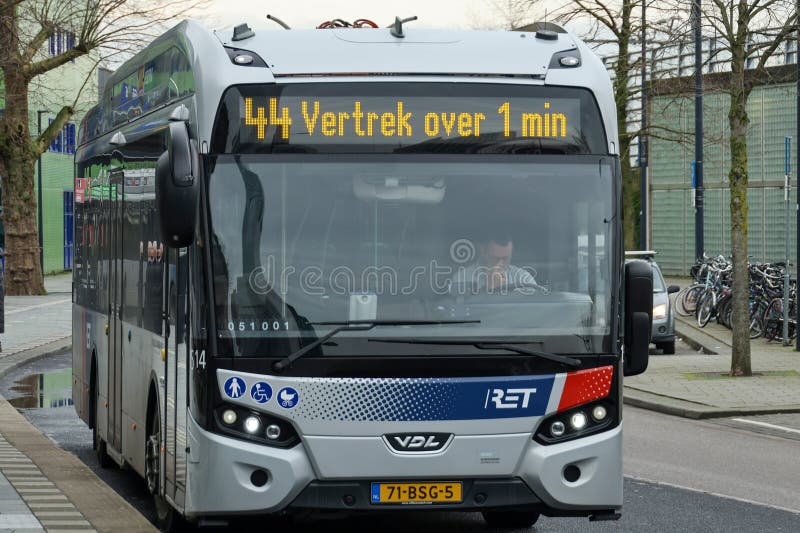 Electrical Buses of the RET at Rotterdam Centraal Station Editorial ...