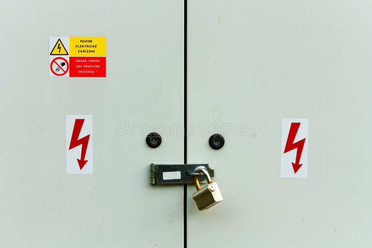 Electrical Substation Safety Signs Stock Photos - Free & Royalty-Free ...