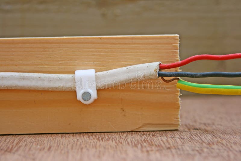 Open Electrical Box in a Home Under Construction Stock Image - Image of ...