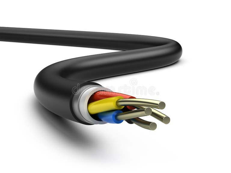 Electrical Industrial Cable Stock Illustrations – 23,743 Electrical ...