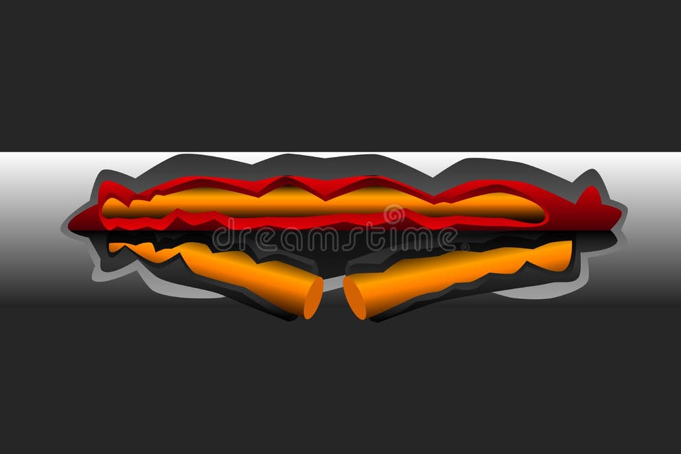 Electrical Cable Broke because Rat Bite Stock Vector - Illustration of ...