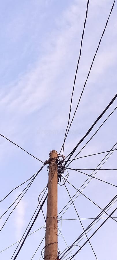 Electrical Cable Networks in Densely Populated Settlements Look Untidy ...
