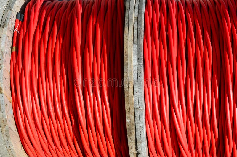 Electrical Cable Reels for High Voltage during Electrical ...