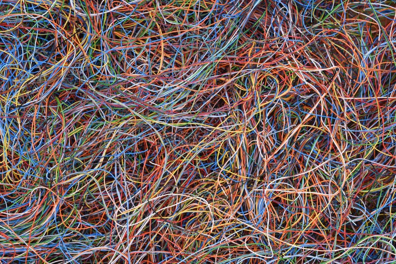 Electrical cable and wire stock photo. Image of cables - 88285172