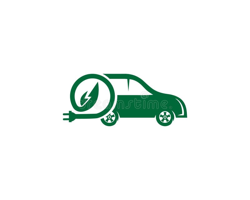 Electrical Car Charge Bolt Leaf and Power Plug Logo Stock Vector ...