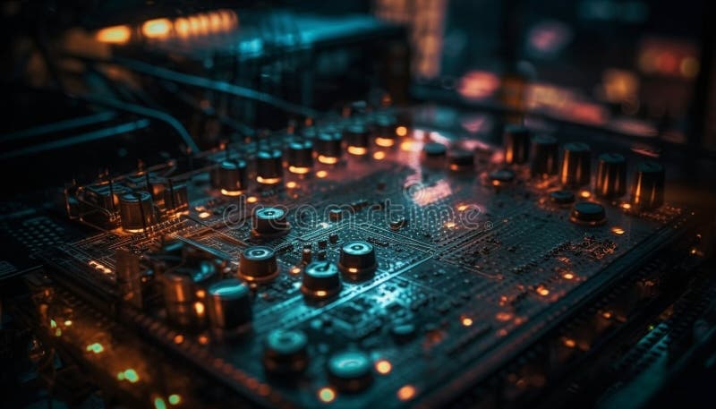 Electrical Circuit Board stock image. Image of green - 274438461