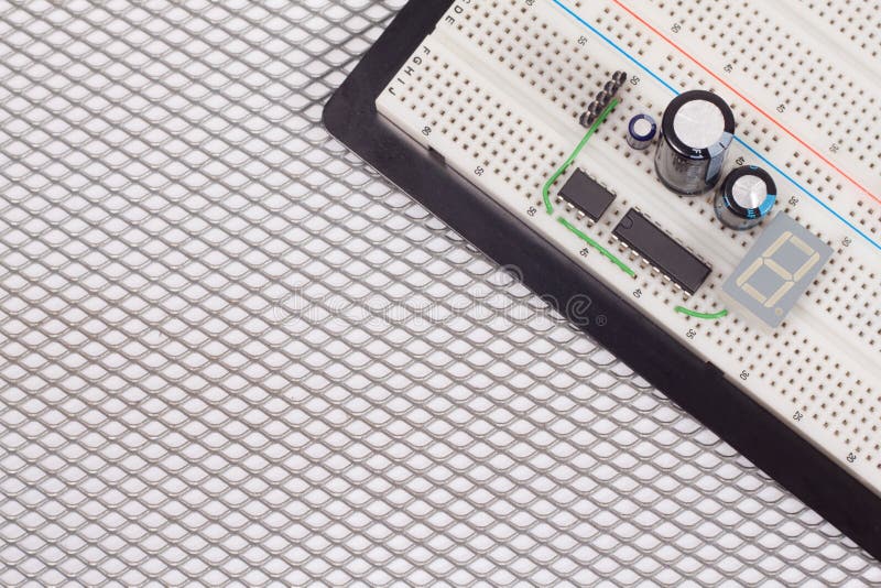Electrical Circuit Breadboard Isolated Steel Stock Photos - Free ... Electrical Circuit Breadboard Isolated Steel Stock Photos - Free ...
