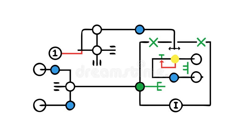 Logic Circuit Diagram Stock Illustrations – 1,066 Logic Circuit Diagram ...