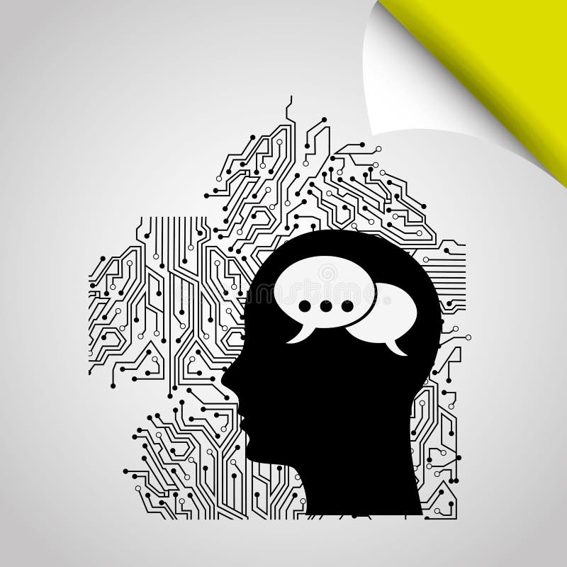 Electrical Circuit Profile Design Stock Illustration - Illustration of ...