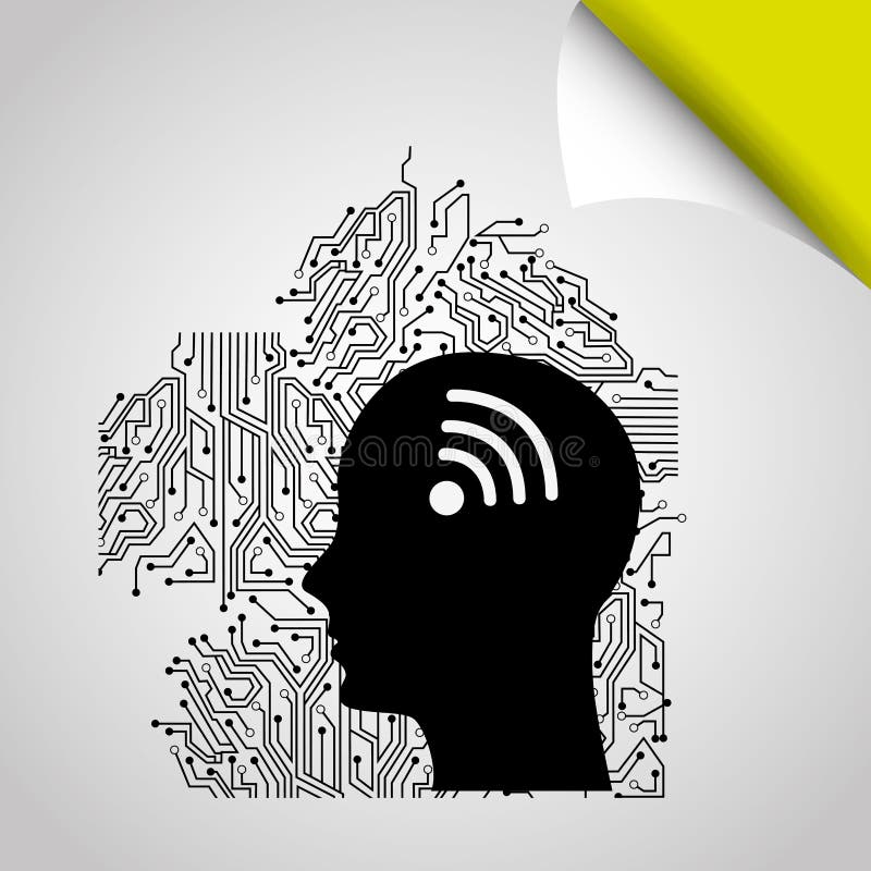 Electrical Circuit Profile Design Stock Illustration - Illustration of ...