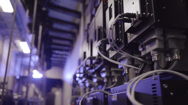 Electrical Communication Blocks with Wires. Multiple Devices on the ...