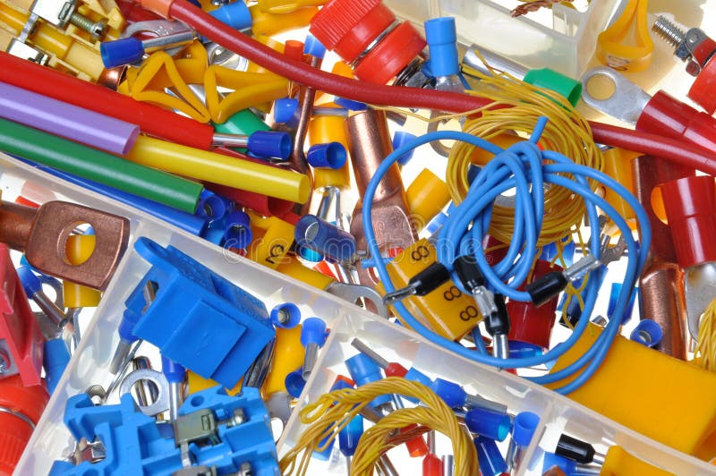 Electrical component kit stock photo. Image of instrument - 37042968