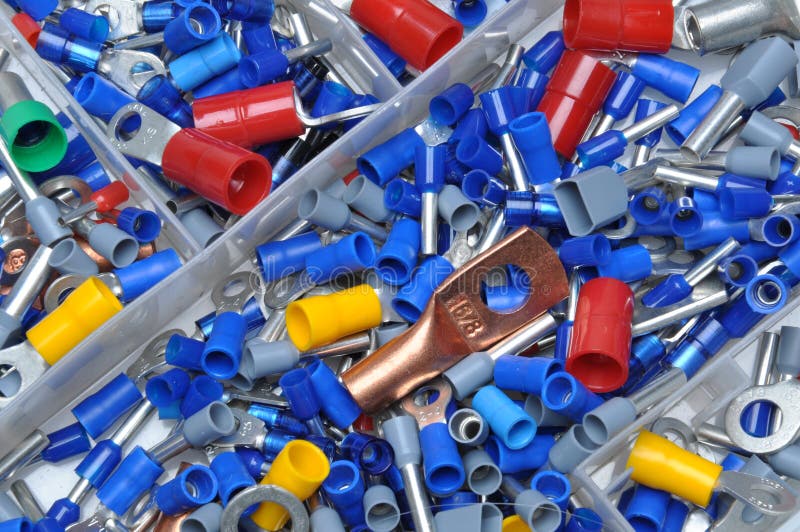 Electrical component kit stock image. Image of component - 49408617