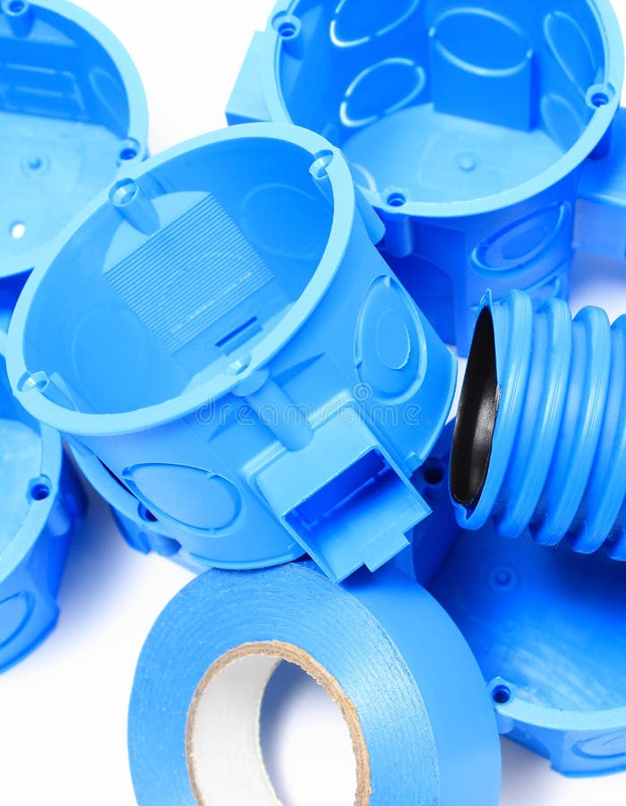 Electrical Components for Use in Electrical Installations Stock Image ...