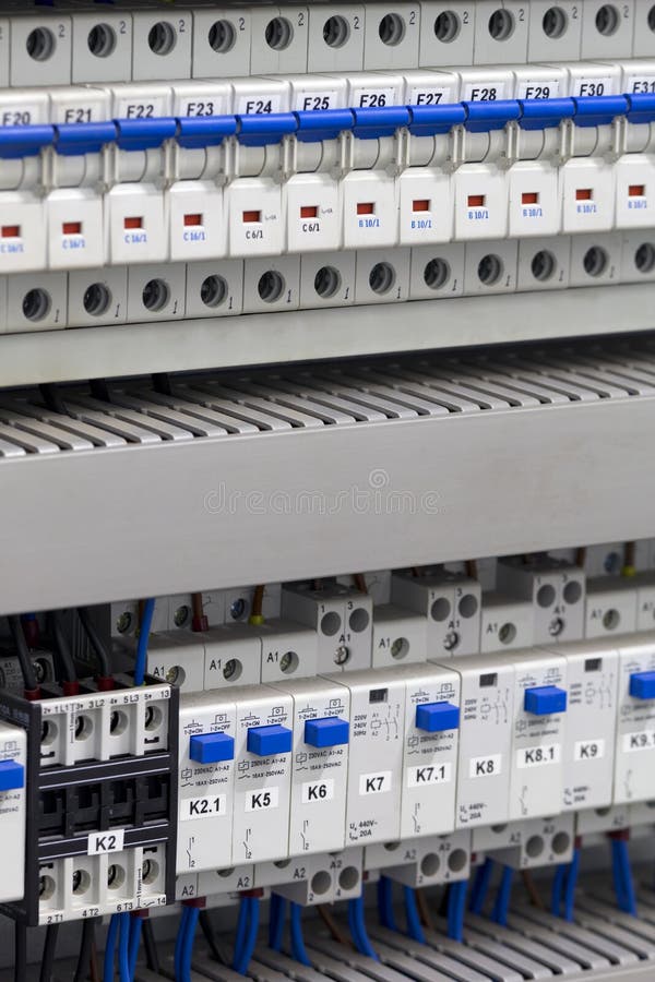 Industrial Electrical Equipment Stock Image - Image of assemble ...