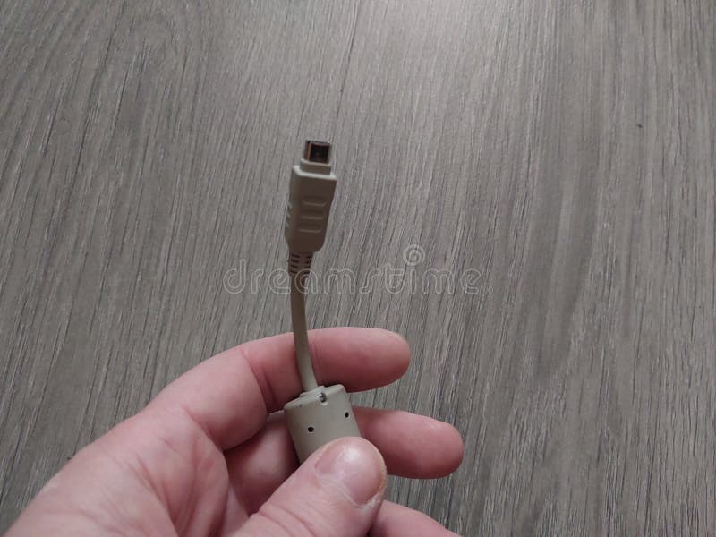 Electrical Computer Wires for Current and Information Transfer Stock ...