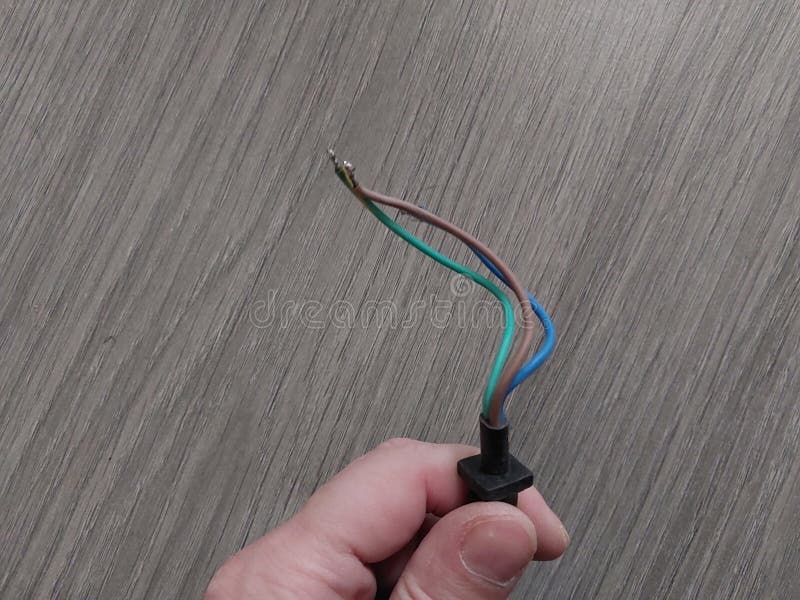 Electrical Computer Wires for Current and Information Transfer Stock ...