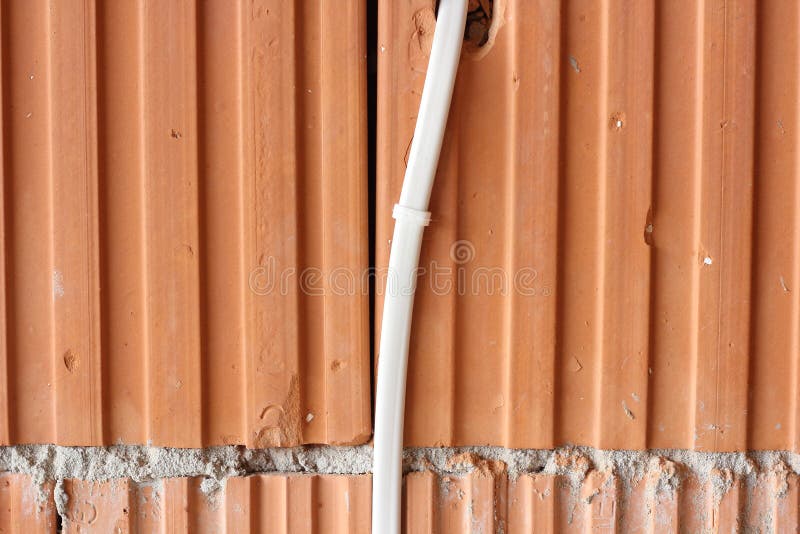 Electrical conduit stock image. Image of electricity - 52190339