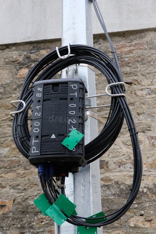 Connection Electrical Cable Stock Photo - Image of equipment, line ...