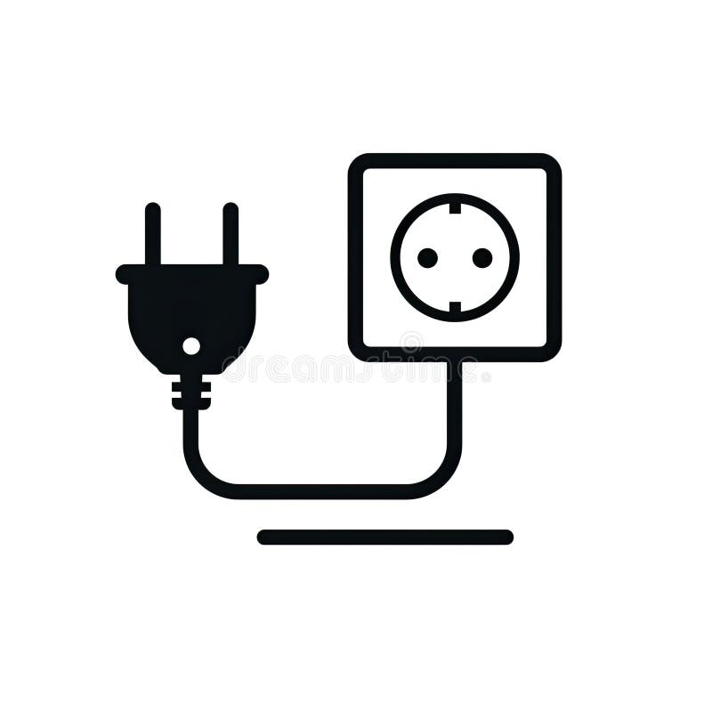 Electrical Connection Icon: Reliable Power Supply and Energy ...
